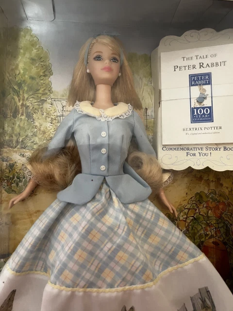 BARBIE PETER RABBIT 100 Year Celebration Edition Mattel 2001 #53872. PB ...