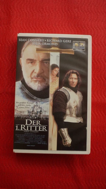 DER 1. RITTER Sean Connery Richard gere Julia Ormond VHS VIDEO Kassette ...