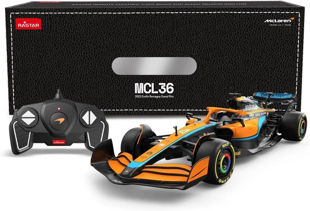 RASTAR MCLAREN FORMULA 1 Race Toy Car 2022, 1:18 F1 McLaren MCL36 ...