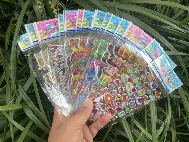 RANDOM 1 SHEET Stickers Teacher Rewards Kids Children Crafts Kids Gift ...