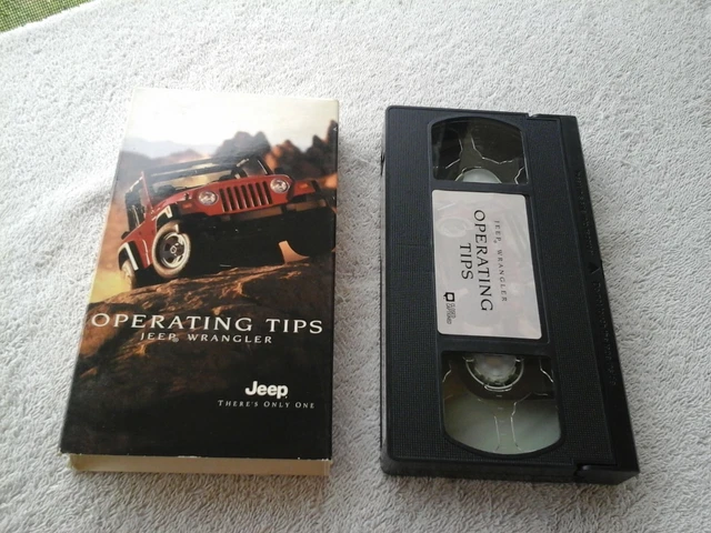 2004 VHS TAPE Operating Tips Jeep Wrangler £4.08 - PicClick UK