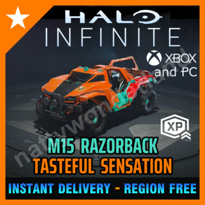 HALO INFINITE TASTEFUL Sensation - Doritos Razorback Vehicle Coating ...