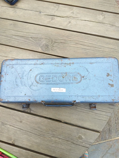 GEDORE ED19 TMAXZ 1/2 Dr Socket Set,A/F METRIC Made in West Germany £ ...