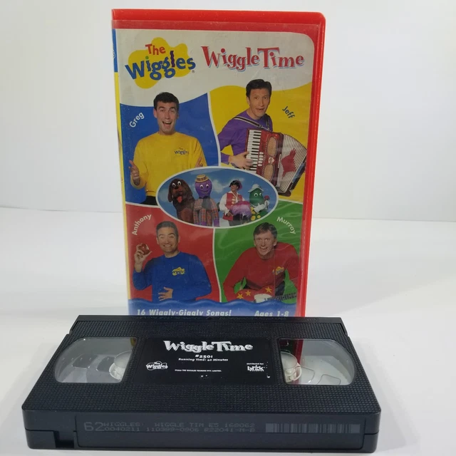 THE WIGGLES VHS Tape Wiggles Time Sing Along Songs Dorothy Henry ...