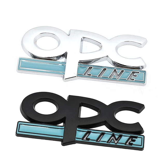 FÜR OPEL OPC Line Logo Auto Car Aufkleber Emblem Schriftzug Badge Auto ...