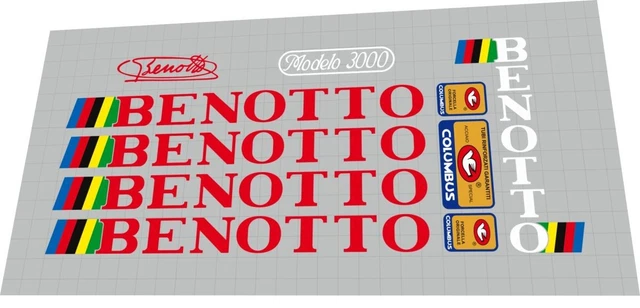 BENOTTO MODELLO 3000 from 1987 FRAME DECAL SET EUR 33,90 - PicClick DE