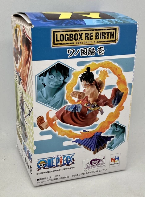 ONE PIECE - Wano Country - Re:Birth Ver. 1 Luffy Logbox Figure (Single ...