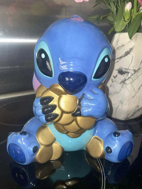 DISNEY LILO AND Stitch Ceramic Money Box Collectable Rare Money Bank £ ...