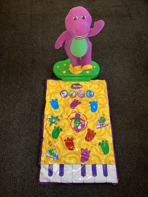RARE 18& BARNEY Move N Groove Dance Mat Challenge 2001 Sounds Move ...