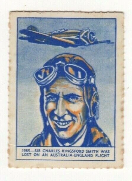 SWEETACRES 20TH C Australia Card Aviation Sir Charles Kingsford Smith ...
