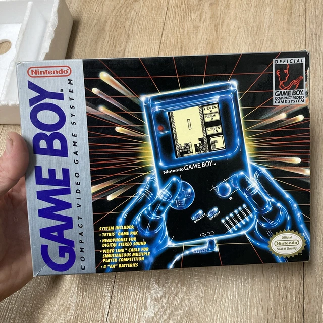BOITE GAMEBOY VINTAGE 1989 ORIGINALE NNINTENDO BOITE PROPRE UNIQUEMENT ...