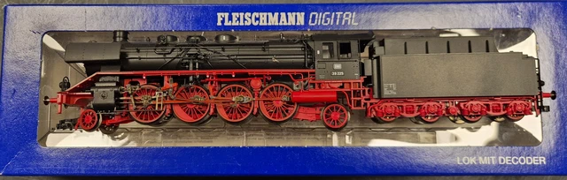 FLEISCHMANN H0 413671 - Dampflok BR 39 225 der DB, Sound, DCC, OVP ...