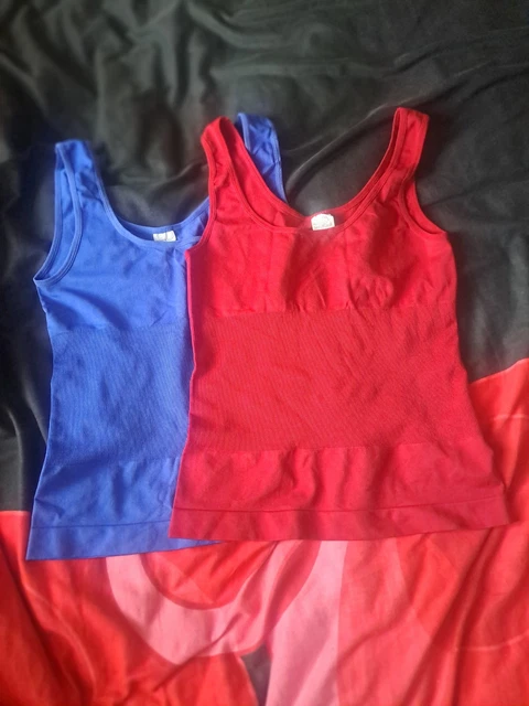 WOMEN TUMMY CONTROL Vest Compression Cami Slimming Body Shaper Camisole ...