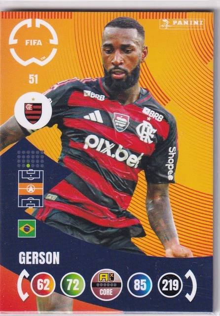 PANINI 2025 FIFA Club World Cup 25 Card No. 51 Gerson £1.00 - PicClick UK
