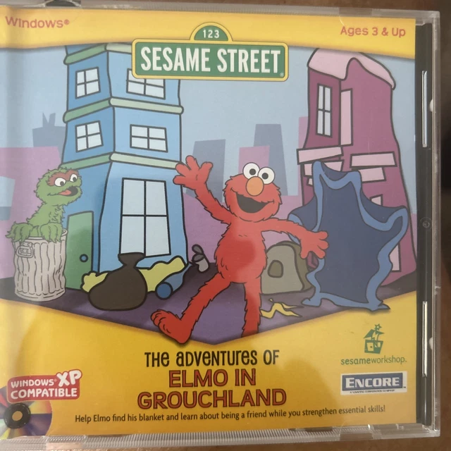 SESAME STREET - Adventures of Elmo in Grouchland PC Computer Game Free ...