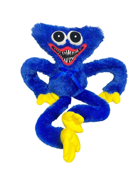 POPPY PLAYTIME BLUE Huggy Wuggy Plush 19” Soft Toy Collectible Great ...