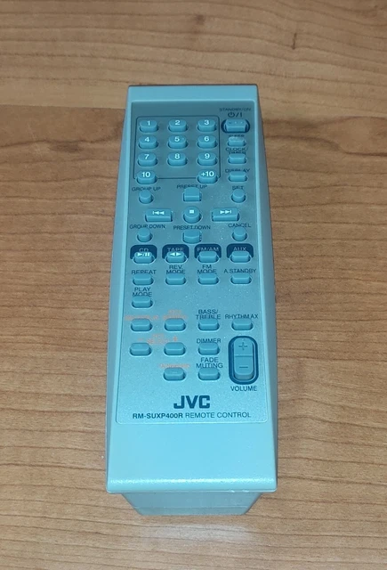 ORIGINAL FERNBEDIENUNG JVC RM-SUXP400R, 100% Funktionalität, TOP ZUSTAND EUR 39,95 - PicClick DE