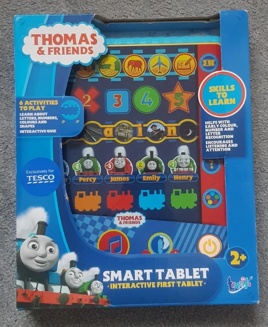 THOMAS & FRIENDS Interactive Thomas TT02 Smart Tablet, Blue and Brand ...