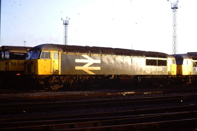 35MM ORIGINAL COLOUR Rail Slide BR Class 56 56109 at Unknown Location £ ...