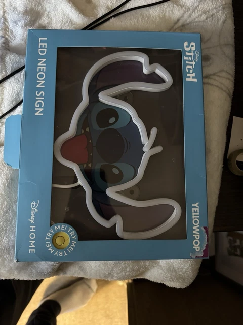 STITCH LED NEON Light Sign USB Powered Wall Art Decor £26.70 - PicClick UK