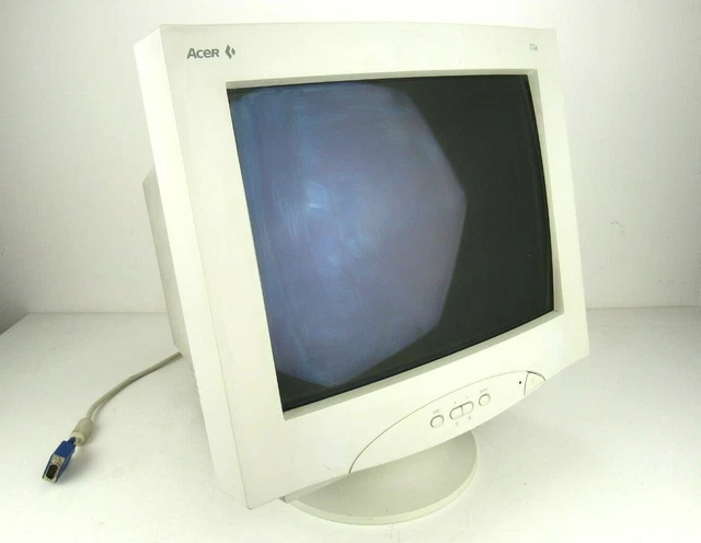 ACER 77E 7377XE CRT monitor vintage gaming retro 17" inch Rare EUR 99 ...