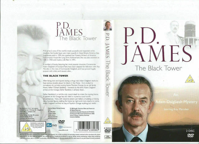 P.D. JAMES # The Black Tower # Adam Dalgliesh Mystery # Roy Marsden # 2 ...