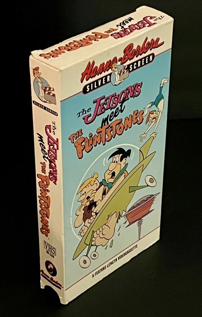 JETSONS MEET THE Flintstones Animated Movie 1987 VHS Hanna Barbera ...