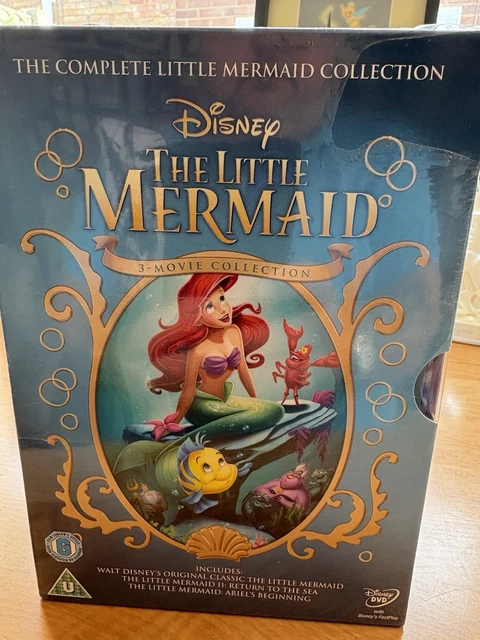DISNEY THE LITTLE Mermaid. The Complete Collection. 3 Movie Collection ...