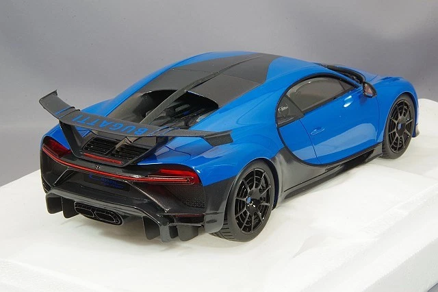 TSM MODEL TS0373 1/18 Bugatti Chiron Pur Sport Agile Bleu 2020 Haut ...