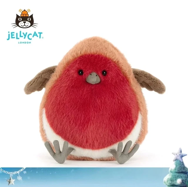 JELLYCAT PLUM ROBIN With Label and Dust Bag £28.75 - PicClick UK