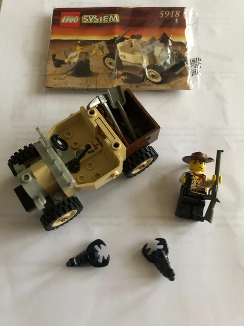 LEGO ADVENTURERS 5918 Scorpion Tracker 100% Complete With Instructions ...