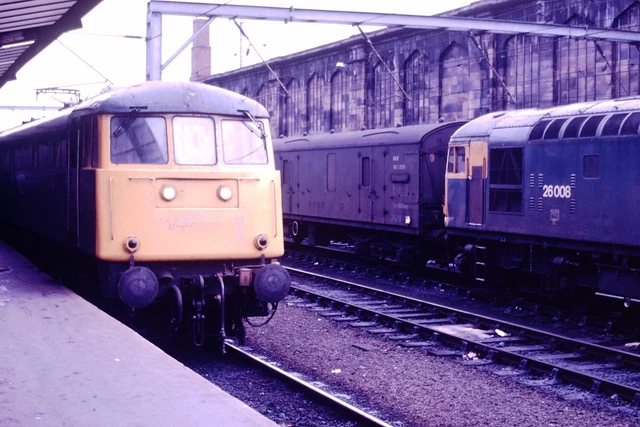 1985 BRITISH RAIL Diesel Loco 26008 Railway Slide Ref 3403 £4.99 ...