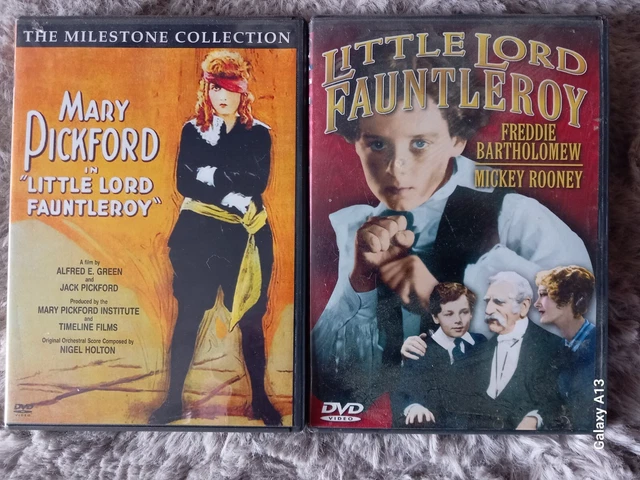 LITTLE LORD FAUNTLEROY 1921 Mary Pickford & 1936 Freddie Bartholomew ...