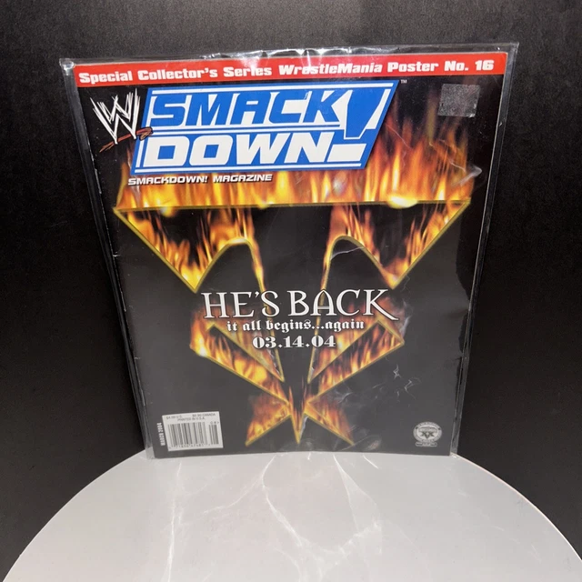 WWE SMACKDOWN MAGAZINE - March 2004 - The Undertaker $18.00 - PicClick CA