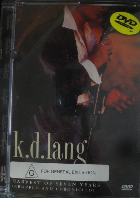 K.D LANG DVD Harvest Of Seven Years (Cropped & Chronicled) $9.95 ...