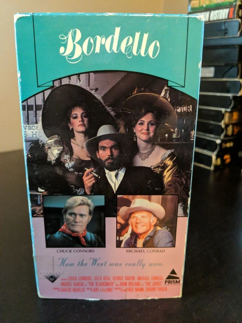 Bordello Vhs 1981 Prism Sideloader Chuck Connors Mexican Edy Oop 4790