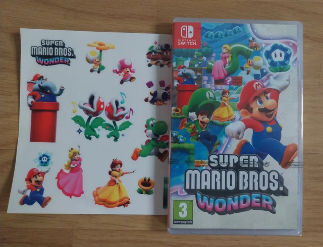 SUPER MARIO BROS Wonder Nintendo Switch NUOVISSIMO SIGILLATO SPEDIZIONE ...