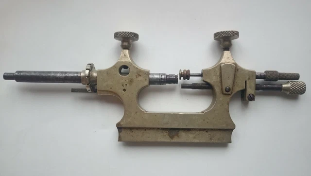 WATCH LATHE JACOT Tool Pivot Lathe Machine clock maker Steiner Hahn EUR ...