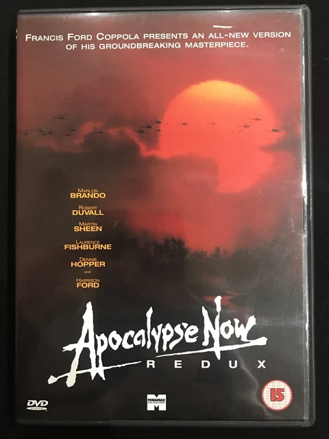 APOCALYPSE NOW REDUX (DVD) £1.50 - PicClick UK