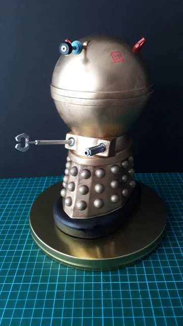 DR WHO DALEK Emperor custom asylum Comet Miniatures vintage TV21 Golden ...