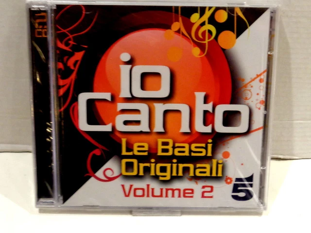 IO CANTO - Le Basi Originali - Volume 2 - 2 Cd 2011 Nuovo E Sigillato ...