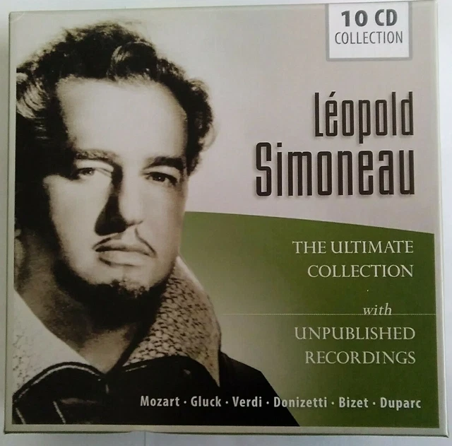 LÉOPOLD SIMONEAU: THE Ultimate Collection, 10 CD Box , Documents, 2013 ...