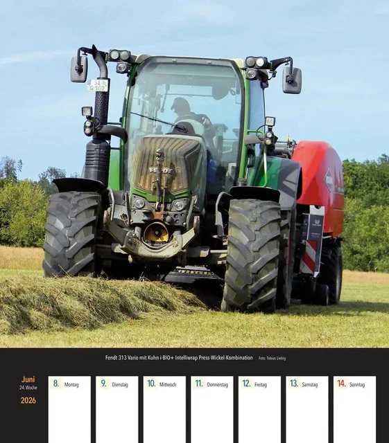 FENDT TRAKTOREN 2026 | Wochenkalender mit 53 Abbildungen | Kalender ...