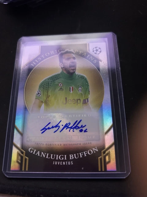 TOPPS UCC 2024-25 Gianluigi Buffon - Historic Captains-auto £60.00 ...