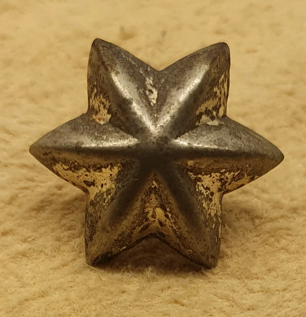 WW1/WW2 DUTCH ARMY Rank Star Officer/Major Uniform Rank Insignia, Rank ...