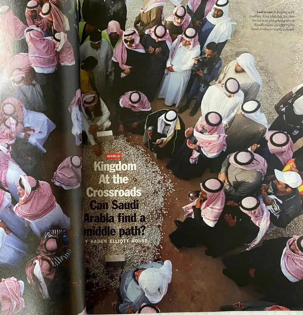 TIME MAGAZINE 2015 Saudi Arabia King Abdullah Death Govern Transition ...