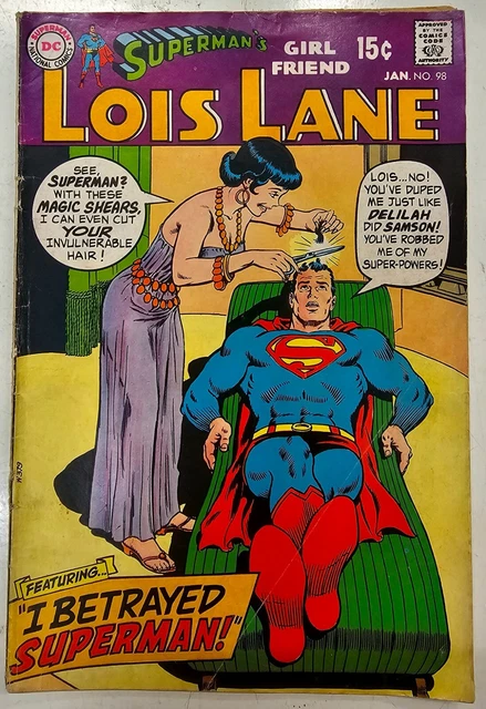 BRONZE AGE DC Comics Superman's Girlfriend Lois Lane 98 Good Grade GD EUR 1,17 - PicClick IT
