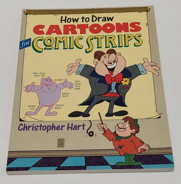HOW TO DRAW Cartoons for Comic Strips by Christopher Hart £6.43 ...