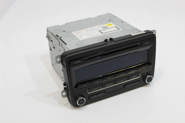 VW BEETLE 5C DAB Stereo Radio CD Player Head Unit with Code 1K0035186AQ ...