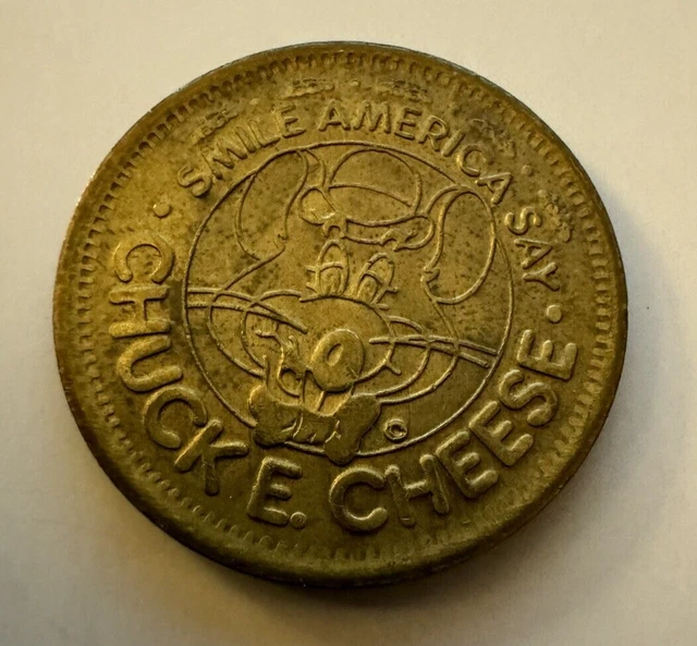 1987 CHUCK E. Cheese Token #1 £3.19 - PicClick UK
